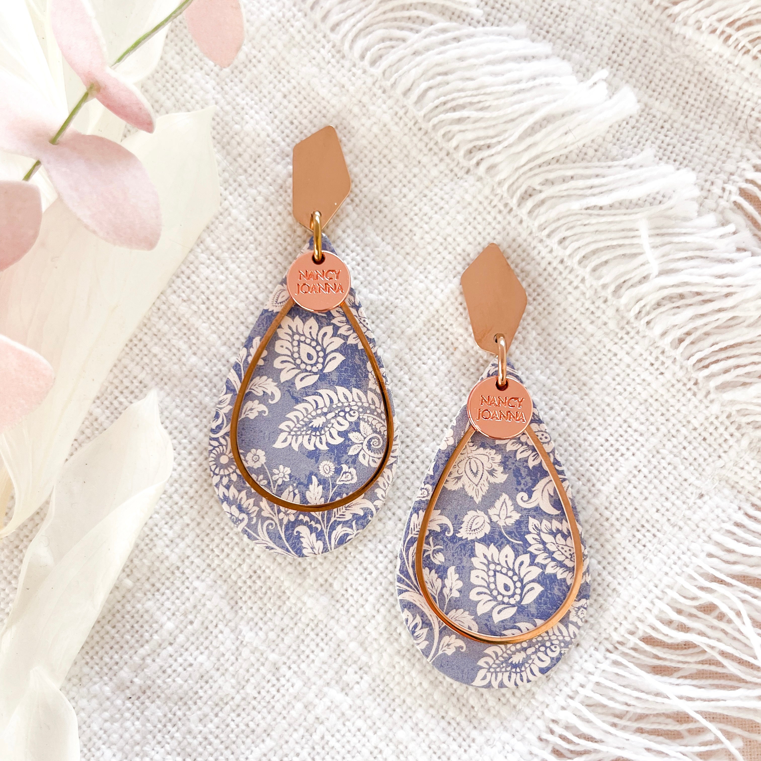 Heritage Bloom Teardrops – Nancy Joanna